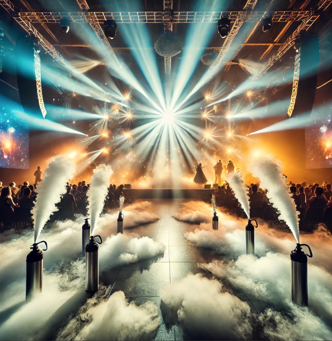 Creating Atmospheric Effects with Dry Ice and CO2 Jets | Trace Sound